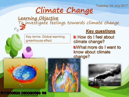 How do I feel about climate change? | Teaching Resources