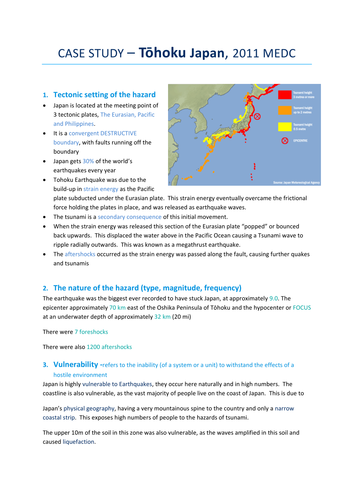 2011 Tōhoku Japan Tsunami | Teaching Resources