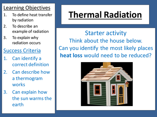 Thermal Radiation KS3 | Teaching Resources