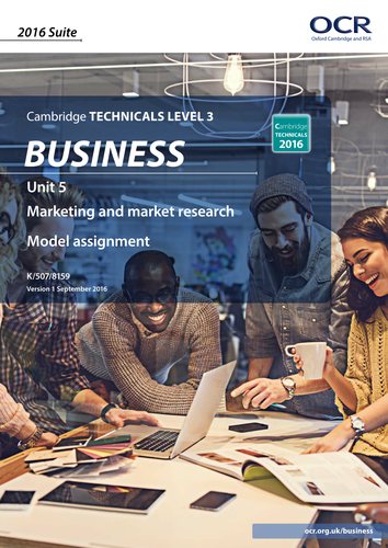 Cambridge Technicals - Business Studies Level 3 - 2016 Spec -Unit 05 ...