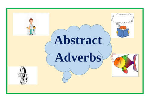 Adverb Clipart