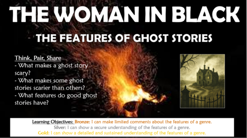The Woman in Black: The Features of Ghost Stories! | Teaching Resources