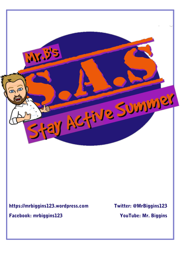 Stay Active Summer (SAS) | Teaching Resources