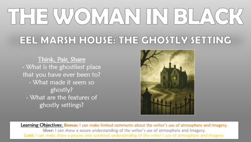 The Woman in Black: Eel Marsh House - The Ghostly Setting! | Teaching ...