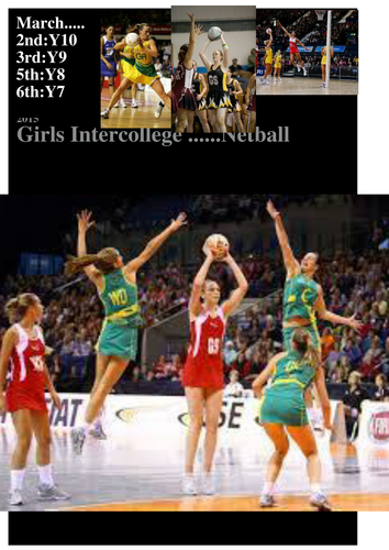 Netball poster | Teaching Resources