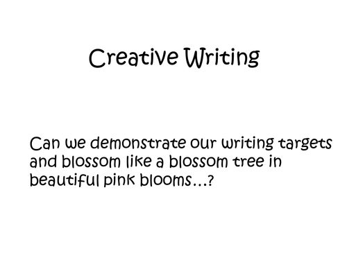 Creative Writing and sentence/vocab building | Teaching Resources