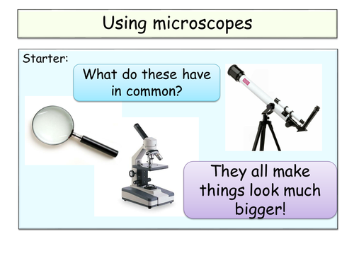 Microscopes | Teaching Resources