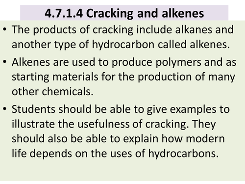 AQA trilogy specification: Polymers | Teaching Resources