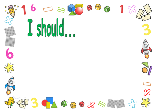 I Should... Poster | Teaching Resources