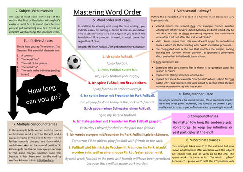 GCSE German revision resources | Tes