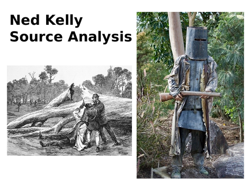 Ned Kelly Source Analysis Activity | Teaching Resources