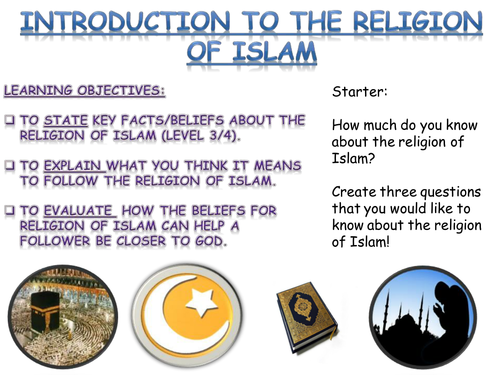 Introduction to the religion of Islam | Teaching Resources