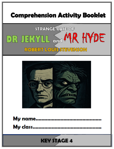 Dr Jekyll and Mr Hyde Comprehension Activities Booklet! | Teaching ...