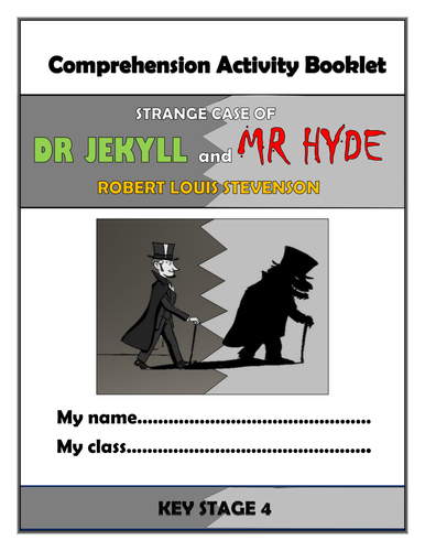 Dr Jekyll and Mr Hyde Comprehension Activities Booklet! | Teaching ...