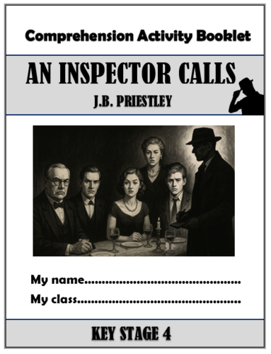 An Inspector Calls Comprehension Activities Booklet! | Teaching Resources