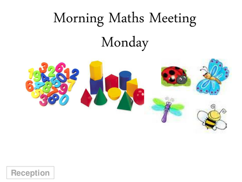 Morning Maths Meeting for one week | Teaching Resources