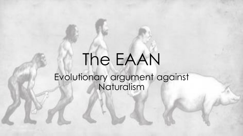 Evolutionary Argument Against Naturalism Plantinga | Teaching Resources