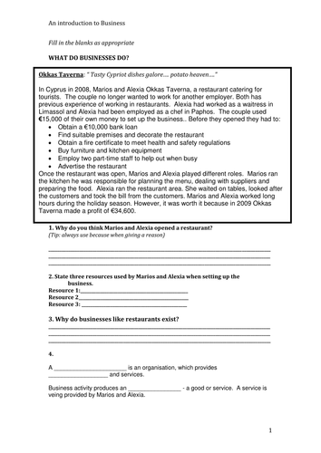 International GCSE Edexcel Business Studies | Teaching Resources International GCSE Edexcel Business Studies | Teaching Resources