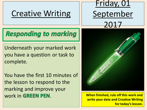 Creative Writing - The Natural World | Teaching Resources