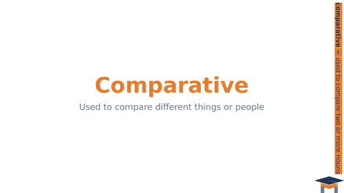 French - The comparative | Teaching Resources