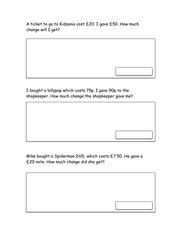 Word Problems (Change) | Teaching Resources