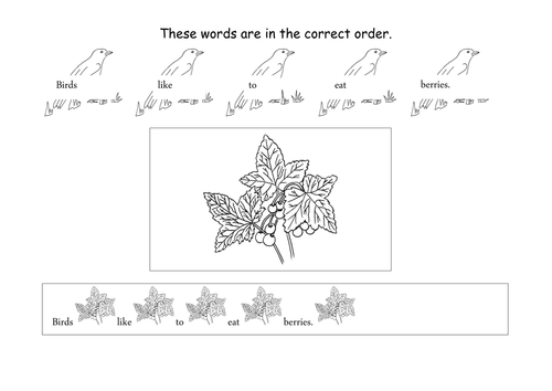 Autumn Cursive Handwriting. | Teaching Resources