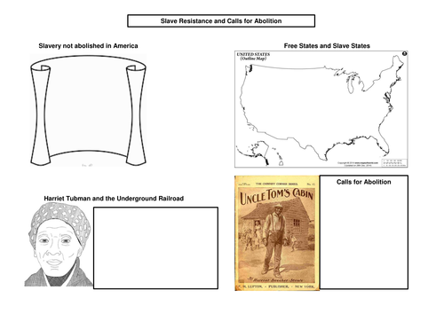 Slave resistance in America - Black Peoples of America | Teaching Resources