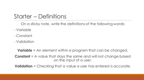 Python - While Loops | Teaching Resources Python - While Loops | Teaching Resources