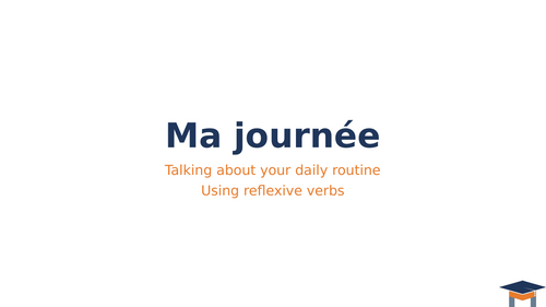 French - Daily routine presentation | Teaching Resources