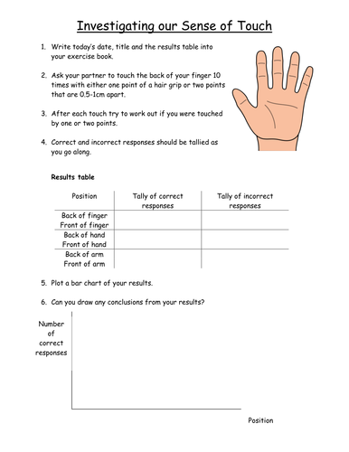 Investigating Touch | Teaching Resources