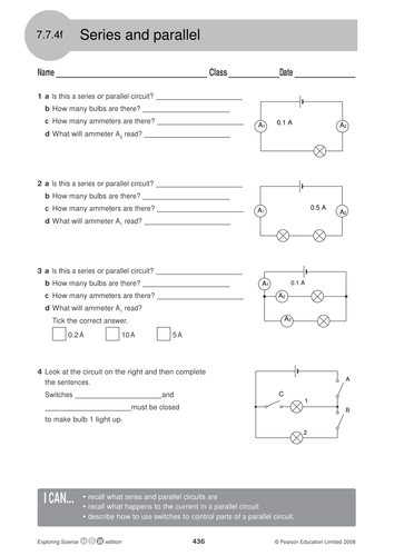 KS3 GCSE lesson and resources on constructing parallel circuits | Teaching Resources
