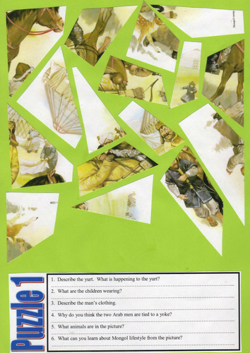 Mongol Expansion Jigsaw | Teaching Resources
