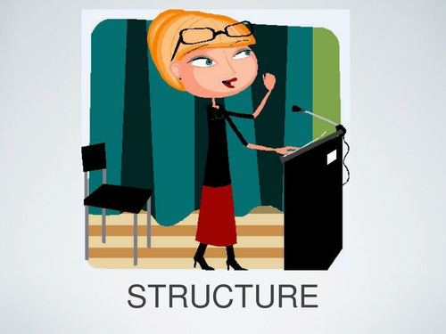 Lesson 4 in The Study of Spoken Language / Speeches - Structure ...