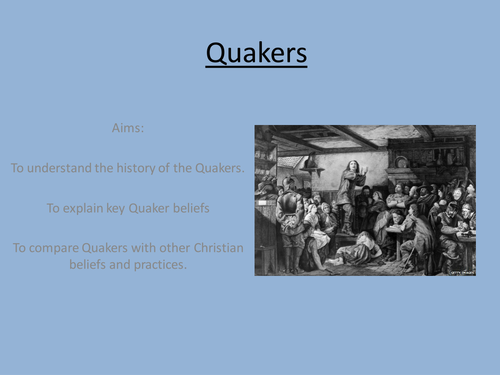 Quakers | Teaching Resources