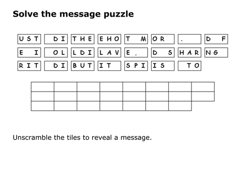 Solve the message puzzle from Sojourner Truth | Teaching Resources