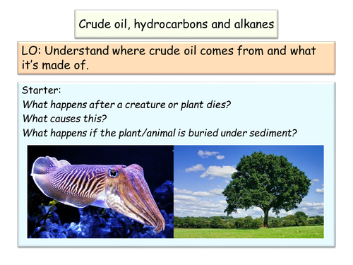 NEW AQA GCSE Chemistry Crude oil, Hydrocarbons and Alkanes | Teaching ...
