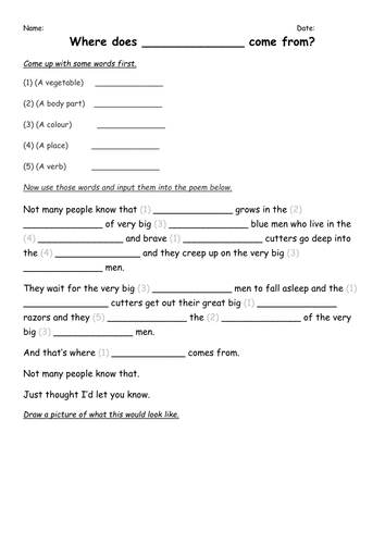 Where Does Broccoli Come From by Michael Rosen - Innovation Activity ...