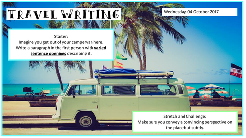 Travel Writing | Teaching Resources