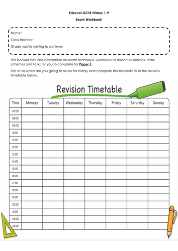 Edexcel GCSE 1-9 Paper 1: Crime and Punishment exam workbook | Teaching ...