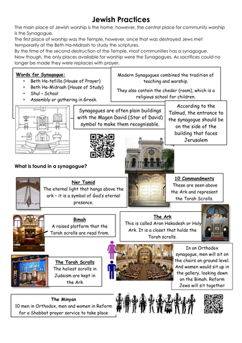 Judaism, new GCSE revision EDUQAS | Teaching Resources