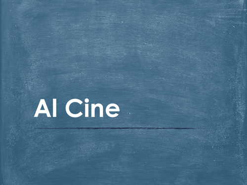 Al cine (Movies in Spanish) PowerPoint | Teaching Resources