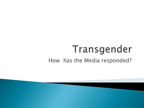The Media coverage of transgender with particular reference to Caitlin ...