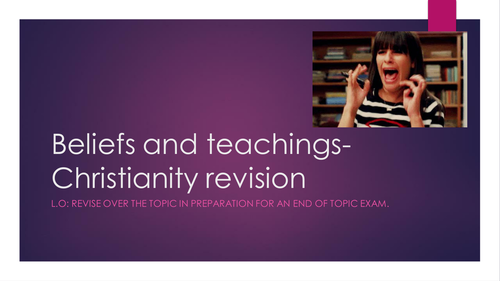 Revision beliefs and teachings Christianity AQA A GCSE | Teaching Resources