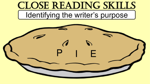 PIE | Teaching Resources