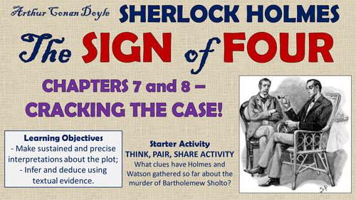 The Sign of Four - Cracking the Case! | Teaching Resources