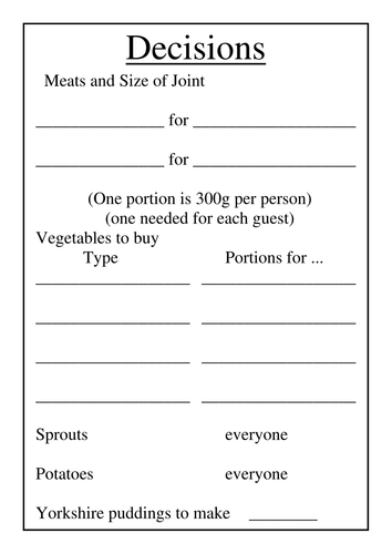Functional Mathematics: Cost of Christmas | Teaching Resources