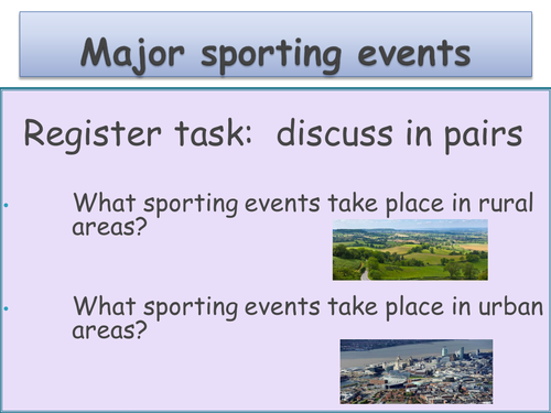 major sporting events - Rugby world cup 2015 | Teaching Resources