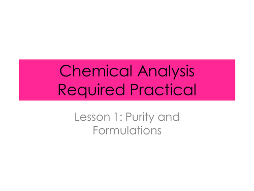 Analysing paper chromatography (required practical)- Chemical Analysis ...