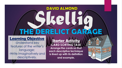 Skellig - The Derelict Garage! | Teaching Resources