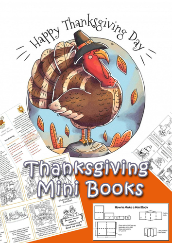 Thanksgiving Mini Books | Teaching Resources